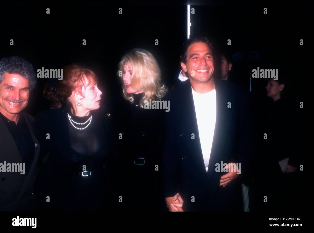 Los Angeles, California, USA 5th December 1996 (L-R) David Christian ...