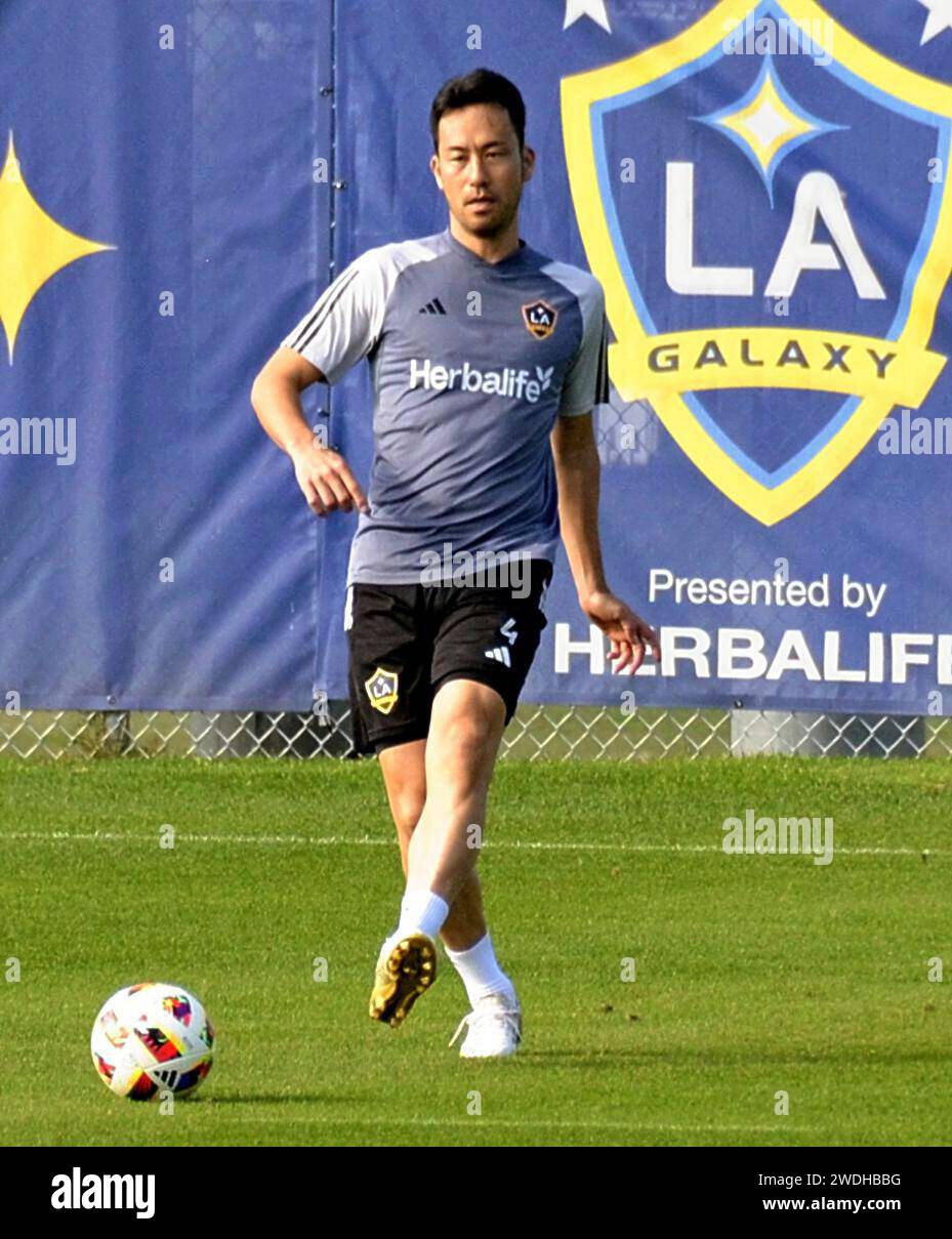 Japanese football player Maya Yoshida of Major League Soccer club LA ...