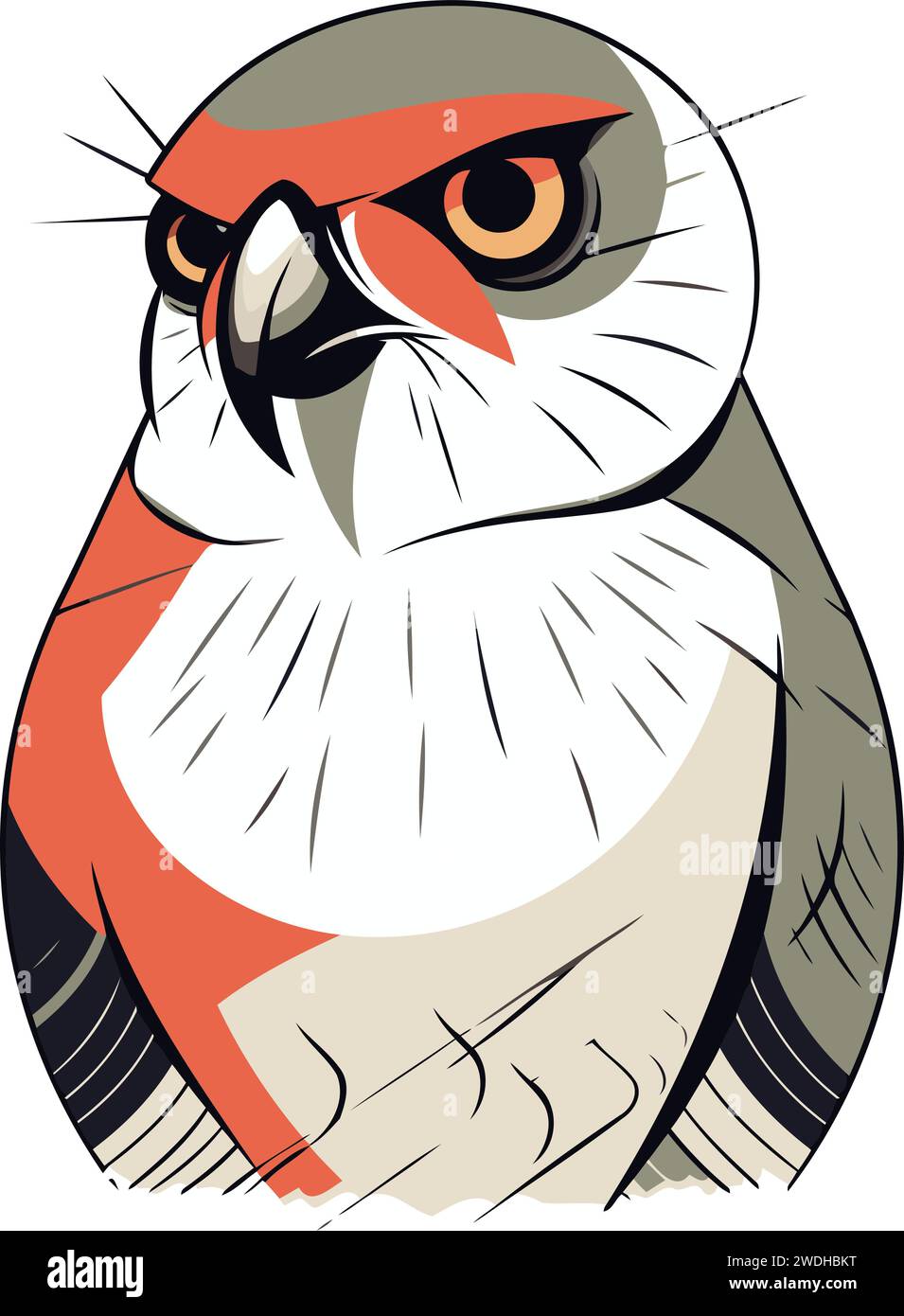 Red owl sign Cut Out Stock Images & Pictures - Alamy