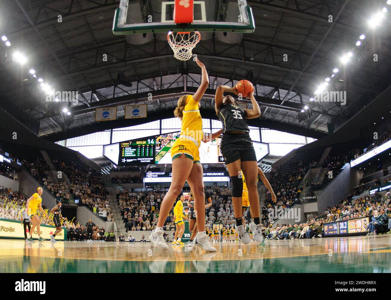 Waco, USA. 20th Jan, 2024. January 20 2024: UCF Knights center Khyala ...