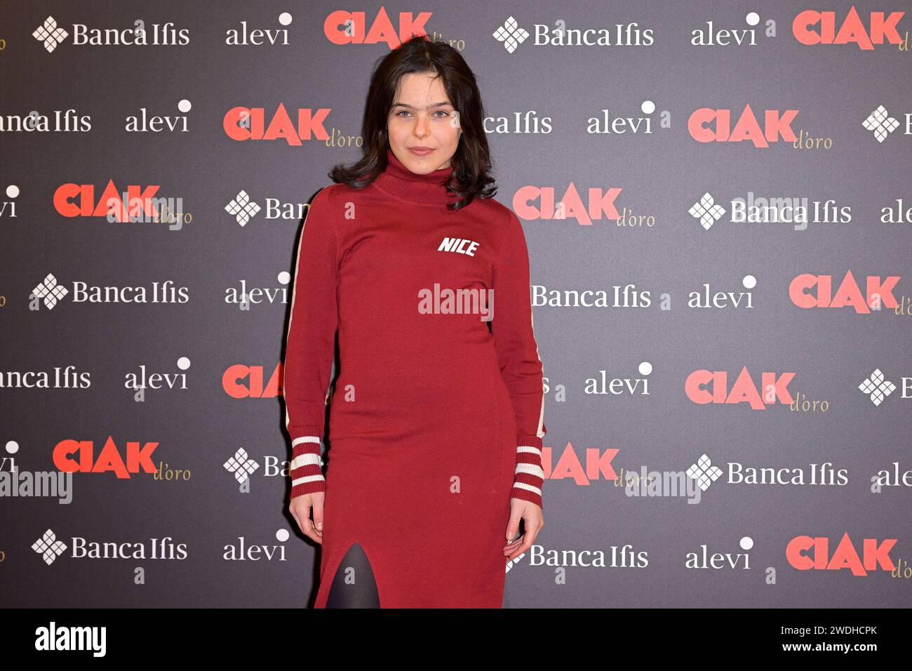 Rome, Italy. 20th Jan, 2024. Sara Ciocca attends the Ciak d'Oro 2023 ...