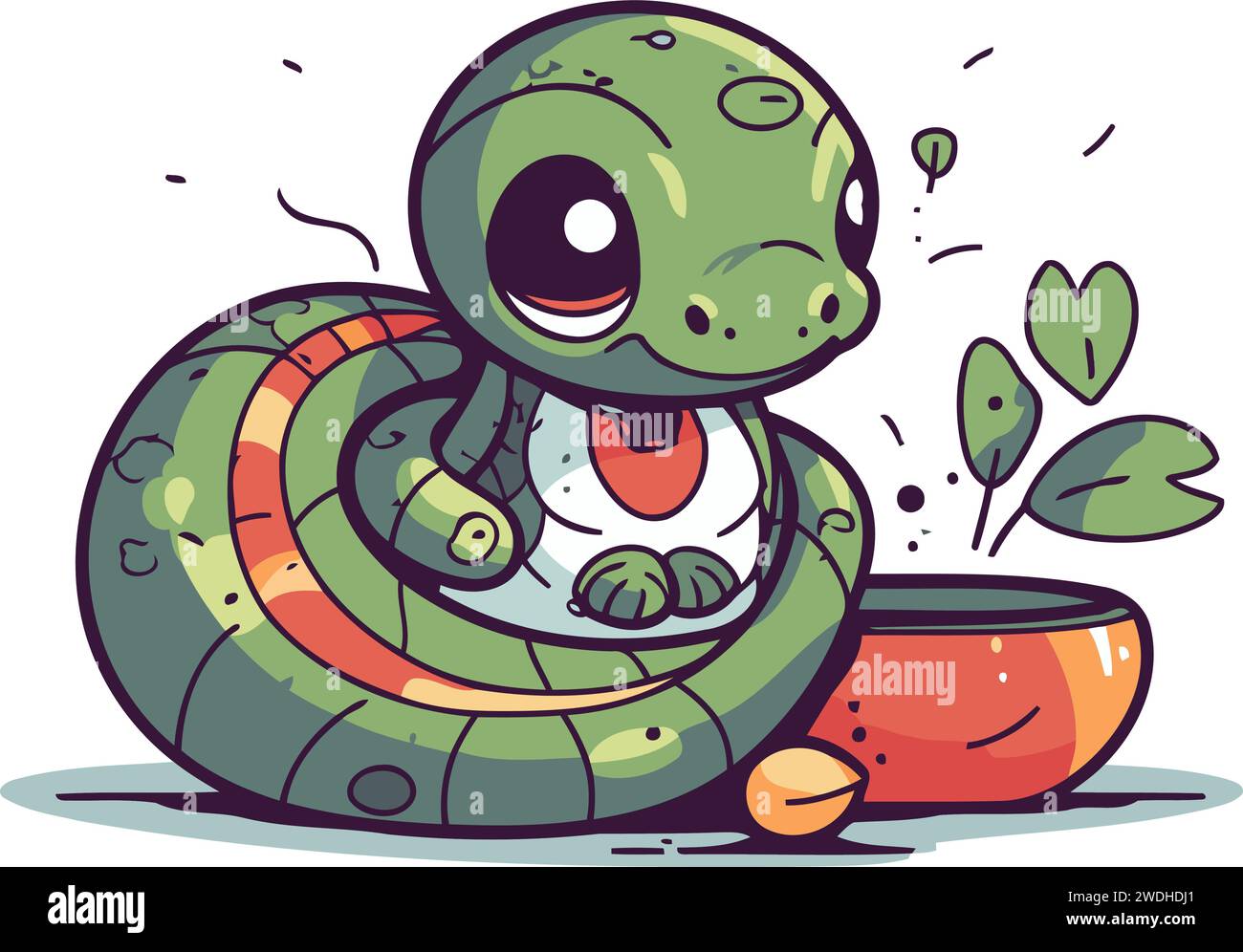 Snake for a pet Stock Vector Images - Alamy