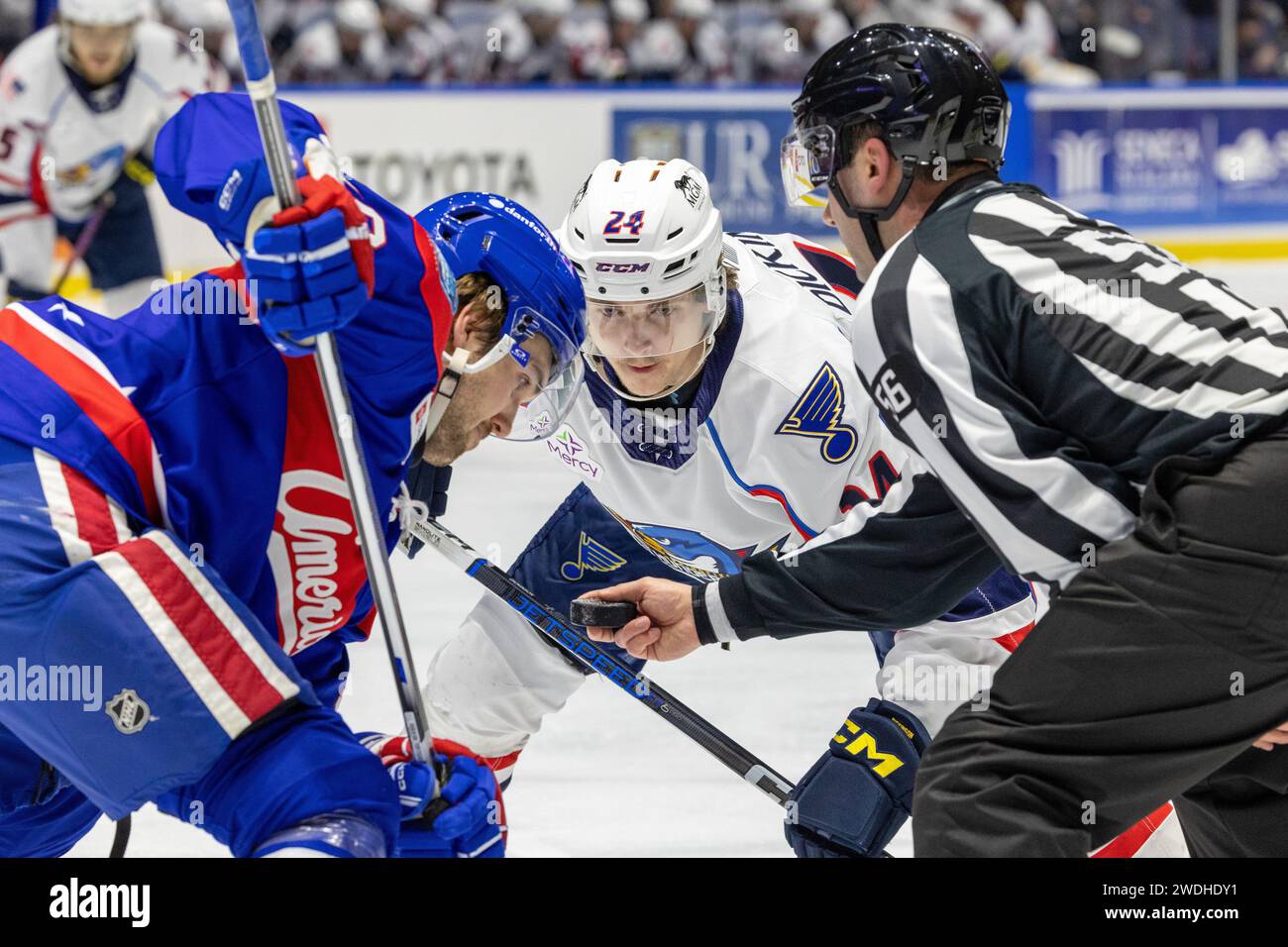 USA. 20th Jan, 2024. January 20th, 2024: Springfield Thunderbirds ...