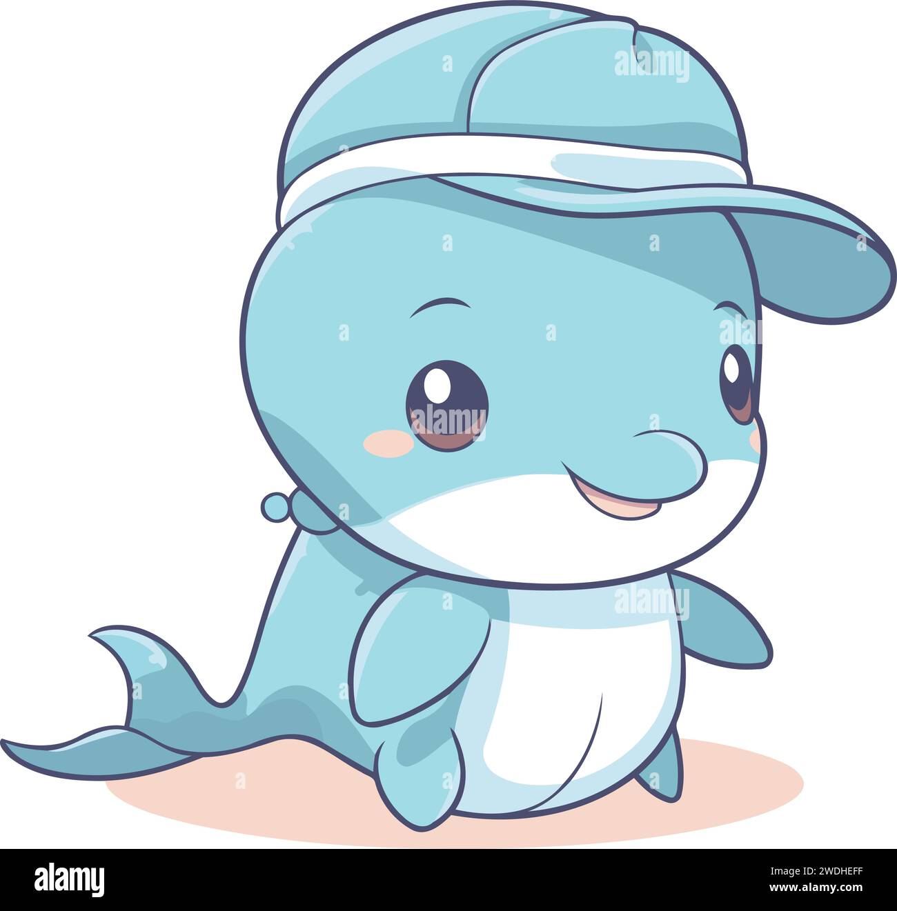 Baby whale Stock Vector Images - Alamy