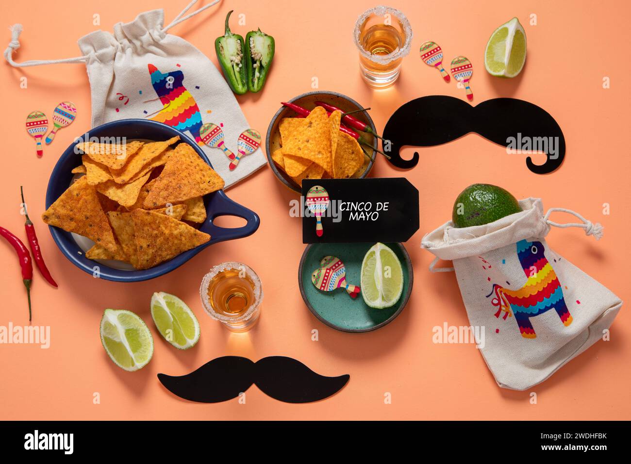 Cinco de mayo party food. Mexican holiday Cinco de mayo traditional ...