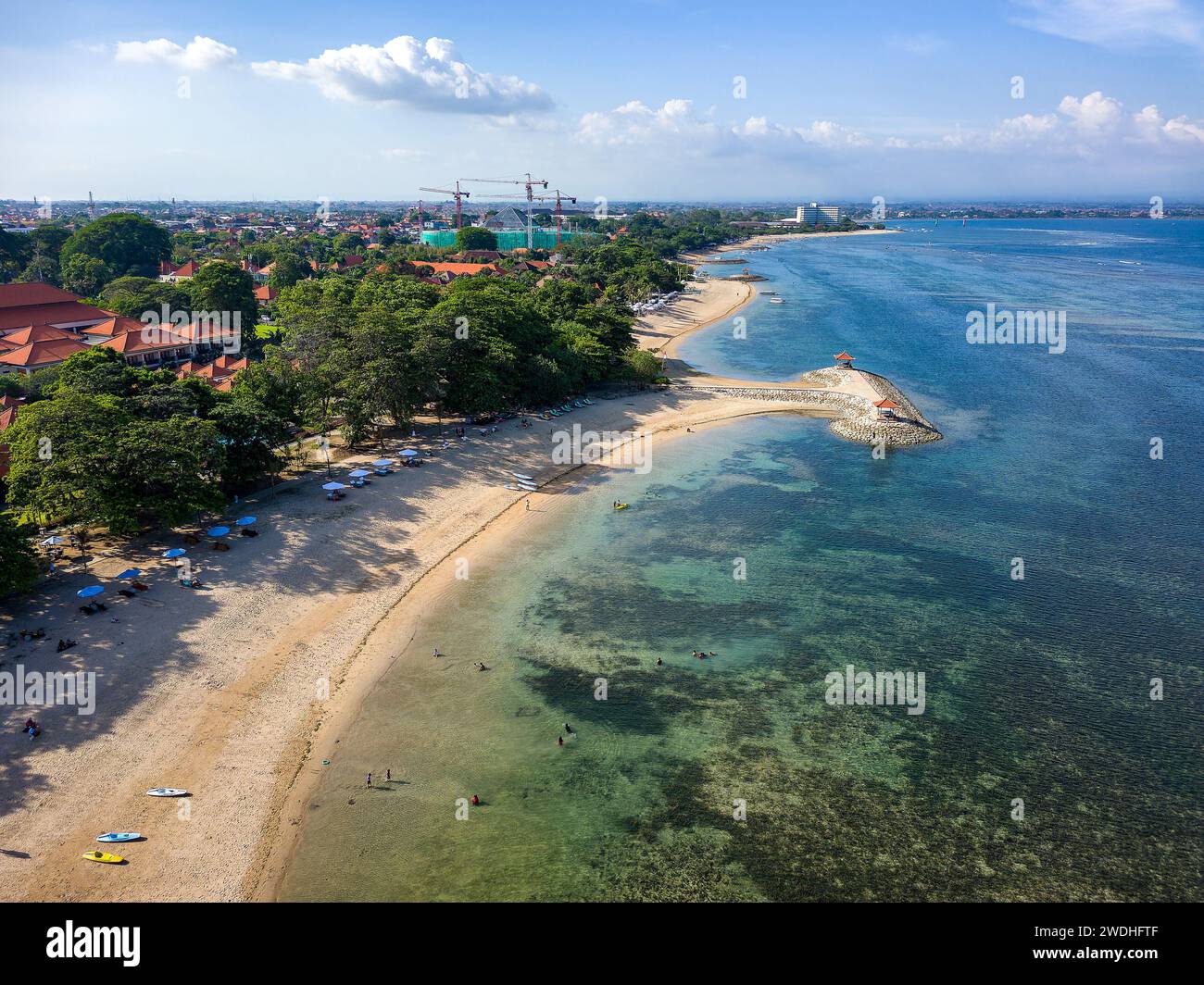 Gazebo sea sanur bali hi-res stock photography and images - Alamy