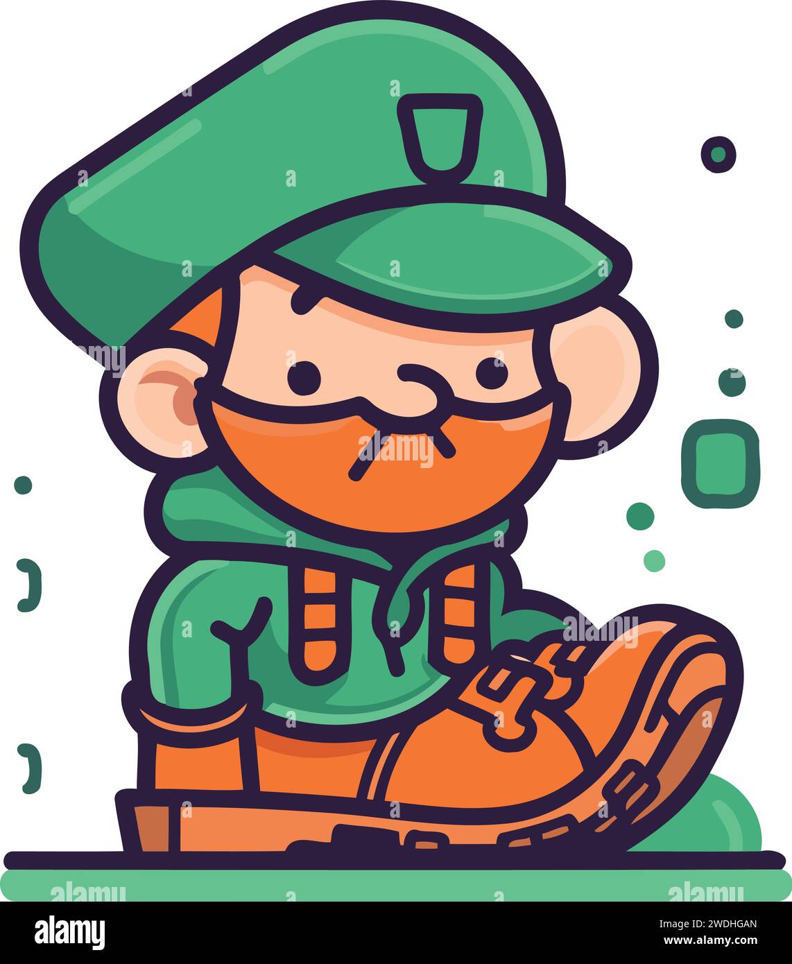 Cartoon man in armour Stock Vector Images - Alamy