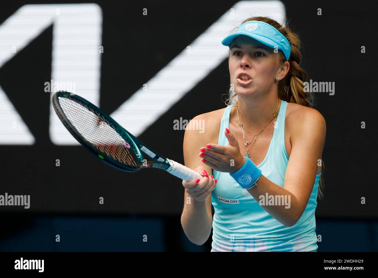 Melbourne Park, Melbourne, Victoria, Australia. 21st Jan, 2024 ...