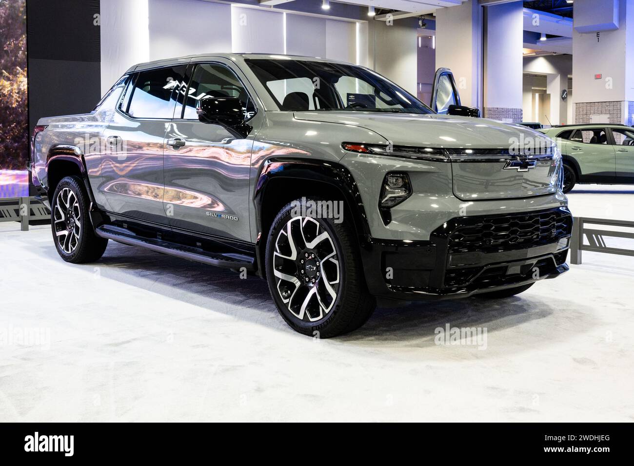 Washington, United States. 19th Jan, 2024. The 2024 Chevrolet Silverado ...