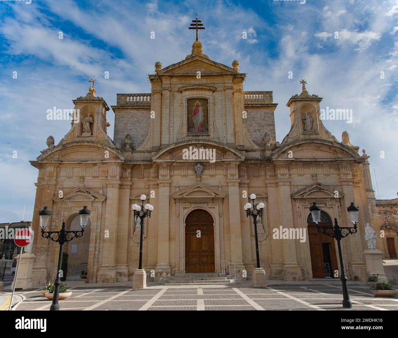 Basilica of Saint Paul in Rabat, Malta Stock Photo - Alamy