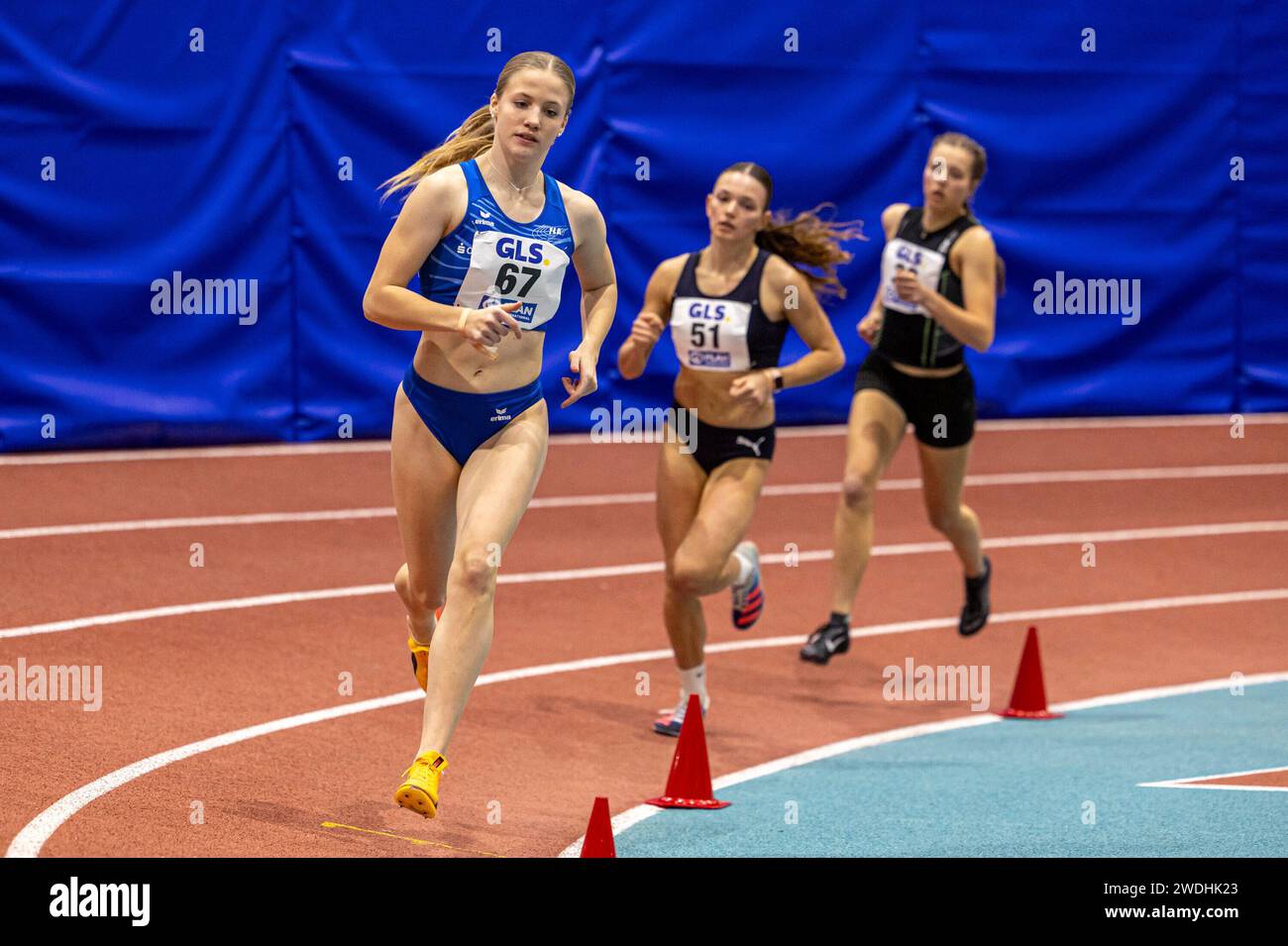 Maria Schnemilich (1. LAV Rostock) wird deutsche Fuenfkampfmeisterin ...
