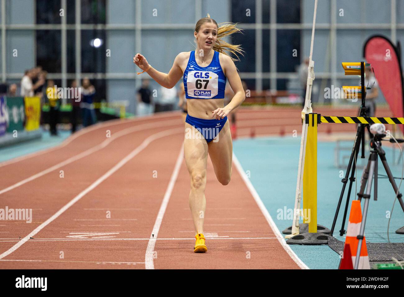 Maria Schnemilich (1. LAV Rostock) wird deutsche Fuenfkampfmeisterin ...