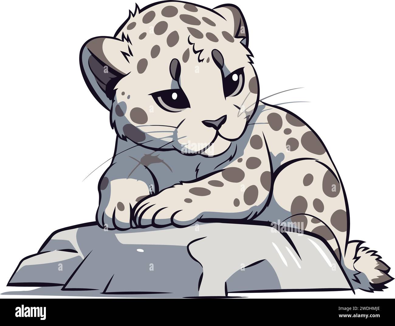 Cartoon leopard Stock Vector Images - Alamy
