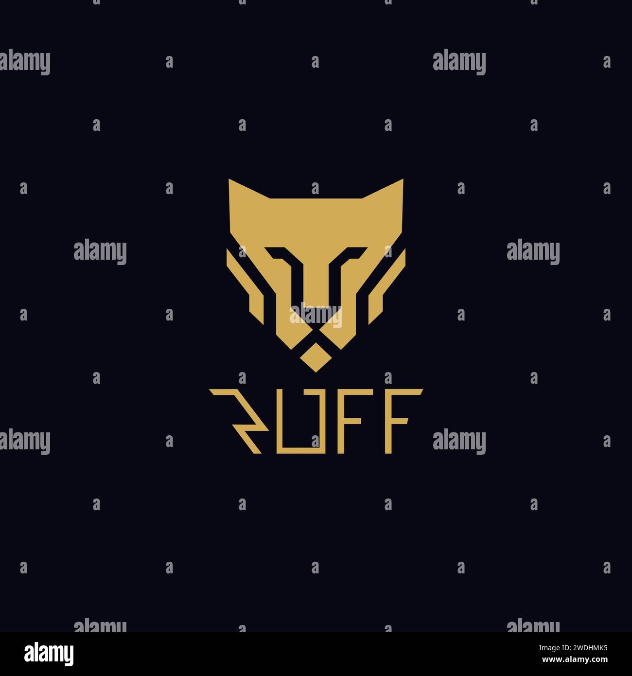 Tiger Logo Technology. Tiger Face Logo Stock Vector Image & Art - Alamy