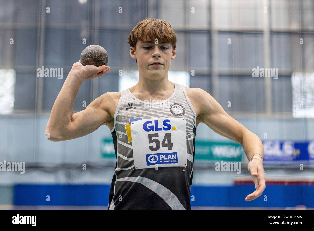 Frankfurt, Deutschland. 20th Jan, 2024. Amadeus Graeber (SV Leonardo-da ...