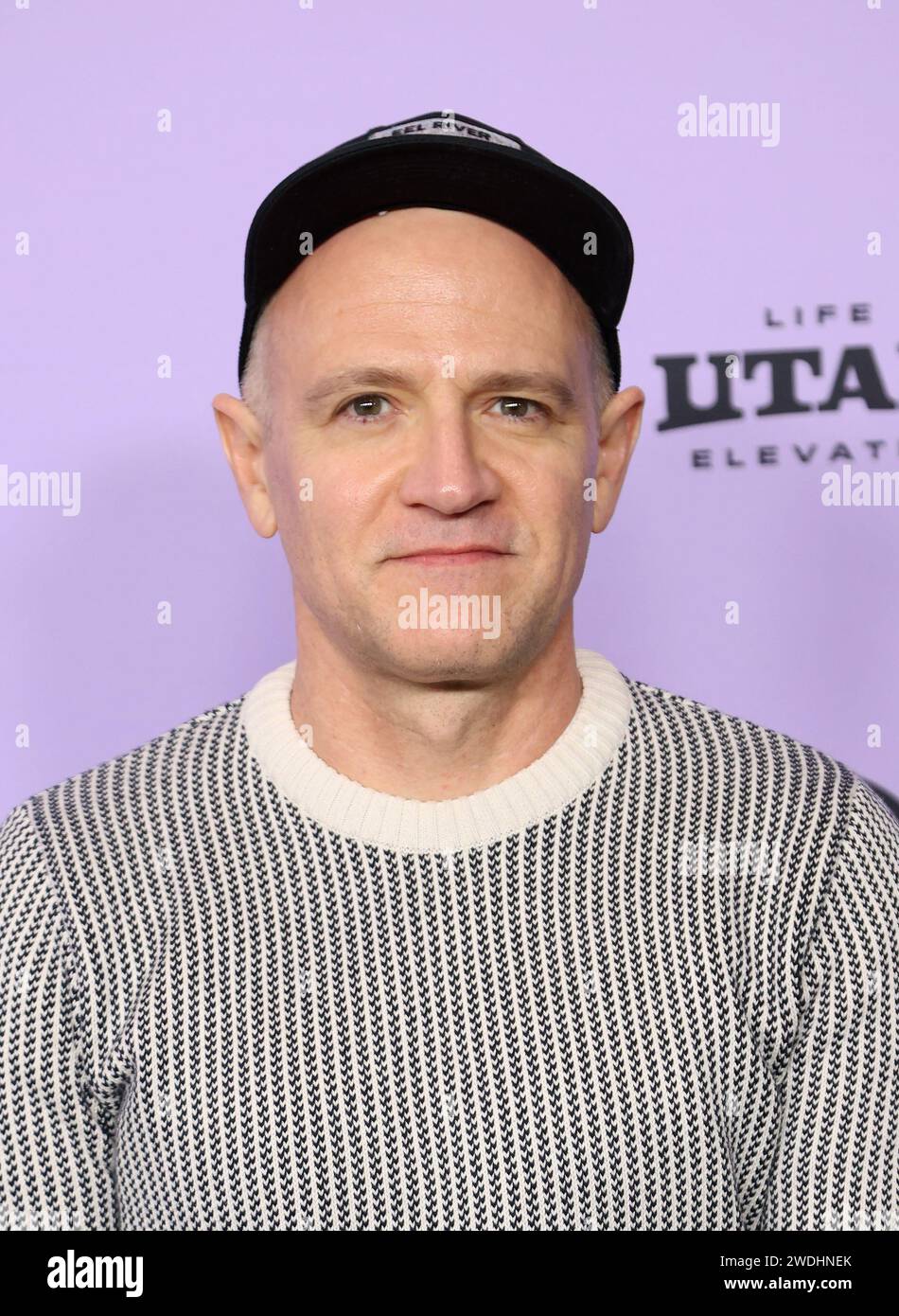 Park City, USA. 19th Jan, 2024. David Zellner arriving to the ...
