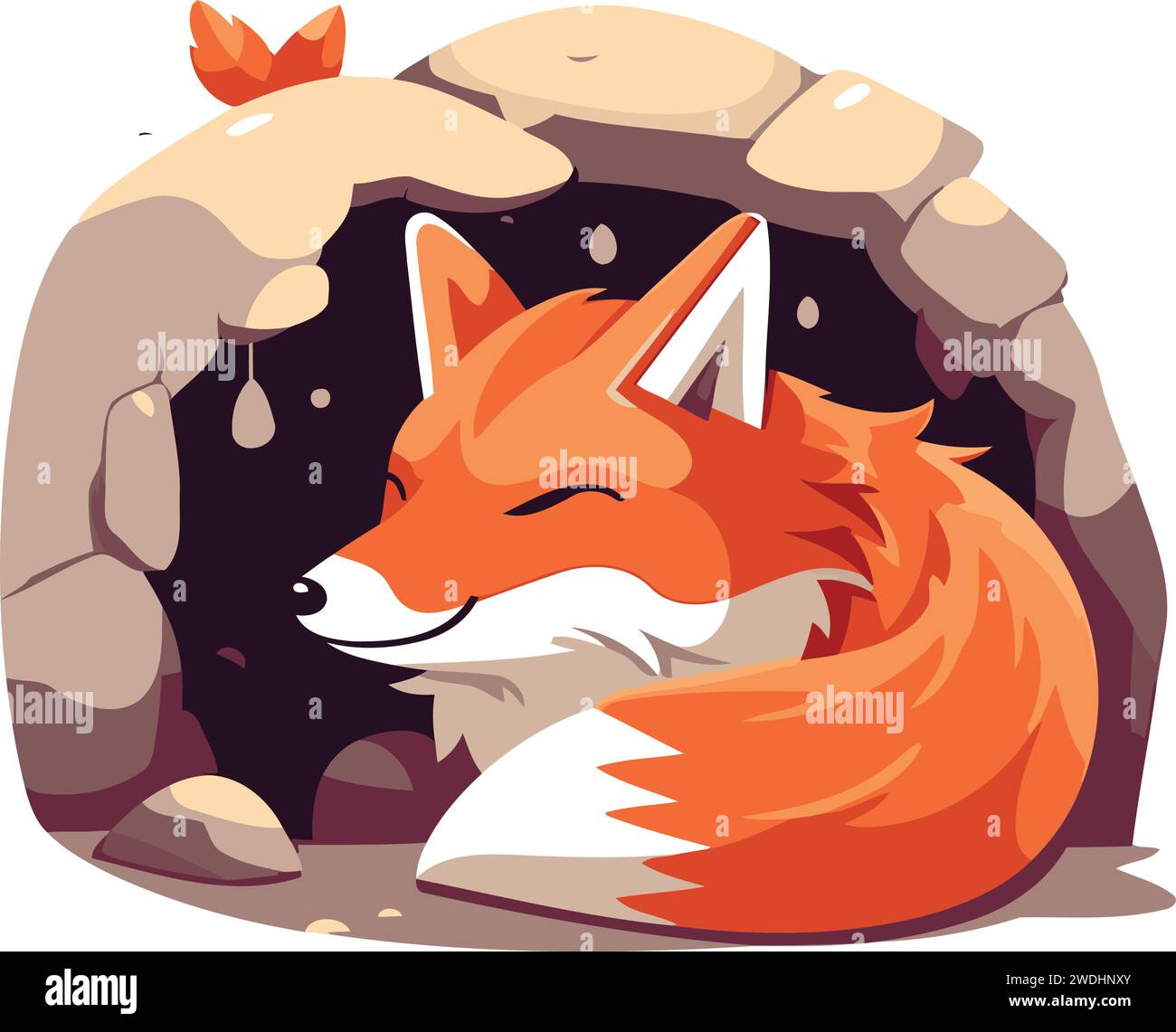 Cute cave Stock Vector Images - Alamy