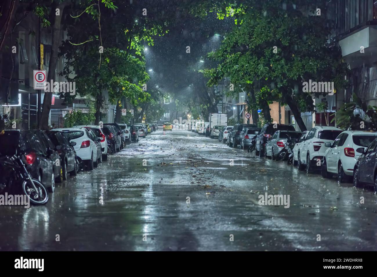 Rio de Janeiro, Brazil. 21st Jan, 2024. Severe tropical storm aftermath ...