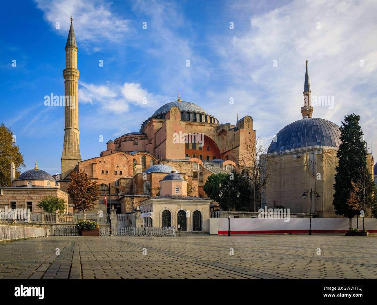 Iconic Hagia Sophia Grand Mosque in a former Byzantine church, major ...