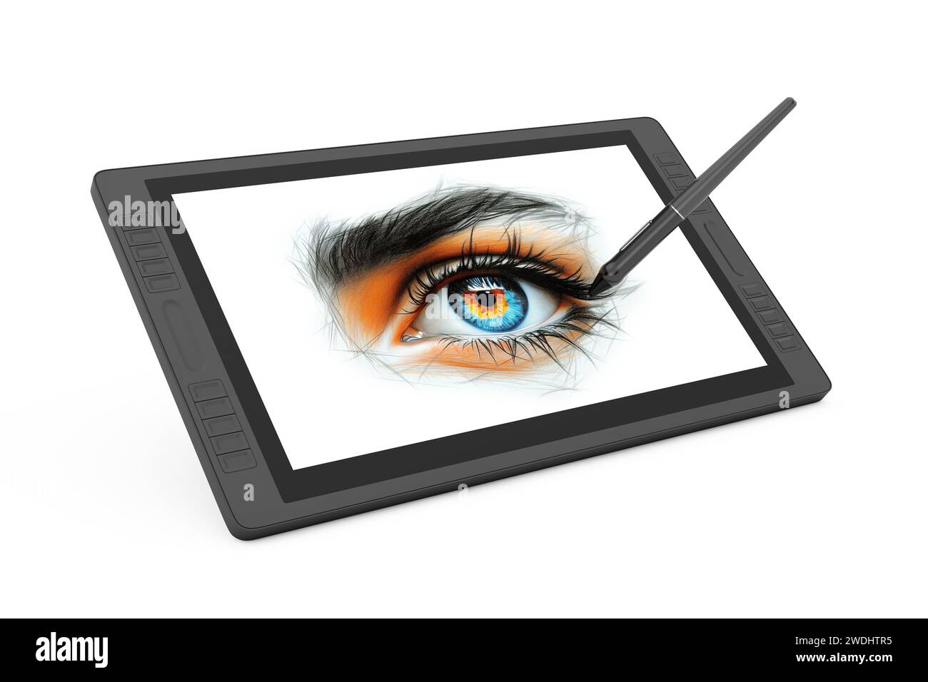 Big Size of Digital Graphics Drawing Tablet Monitor with Pen and ...