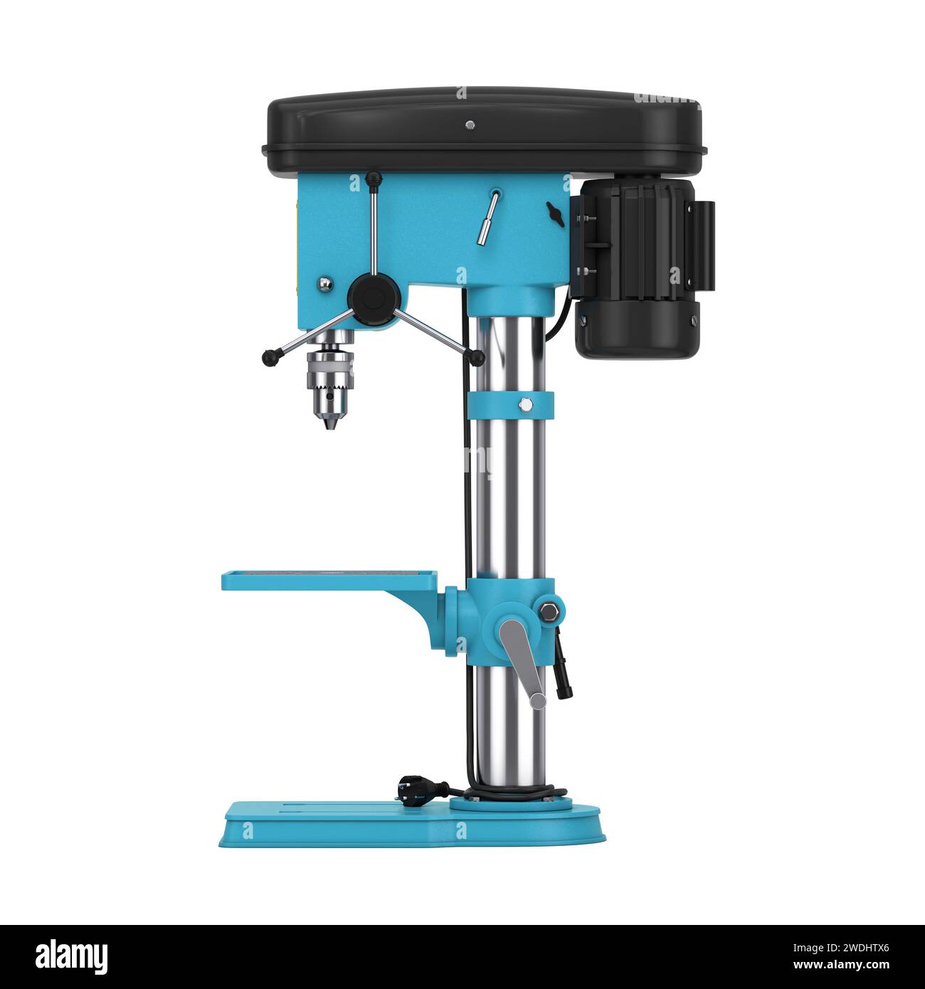 Construction plant machine drilling Cut Out Stock Images & Pictures - Alamy