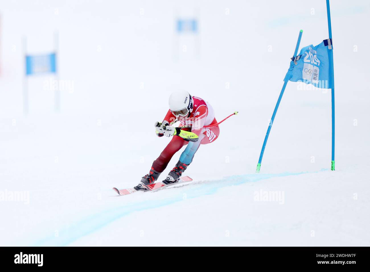 Jeongseon, South Korea. 21st Jan, 2024. Shaienne Zehnder of Switzerland ...
