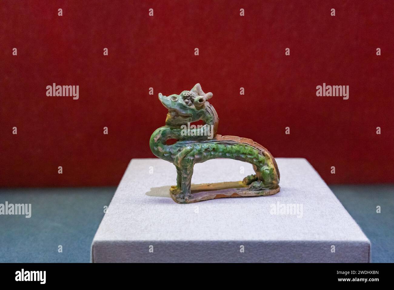Chongqing, China. 21st Jan, 2024. A rare collection of cultural relics ...
