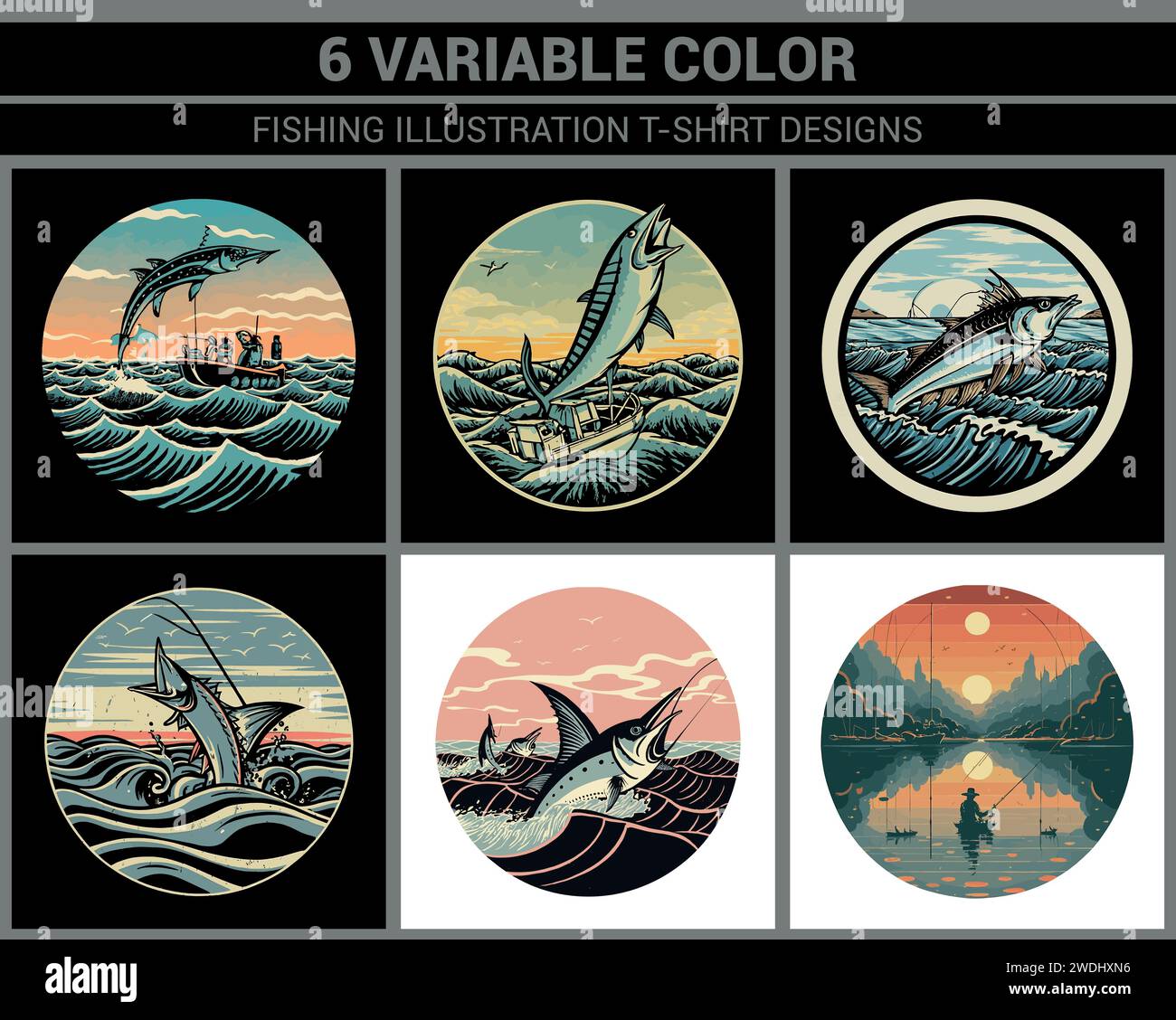 Fishing competition Stock Vector Images - Alamy