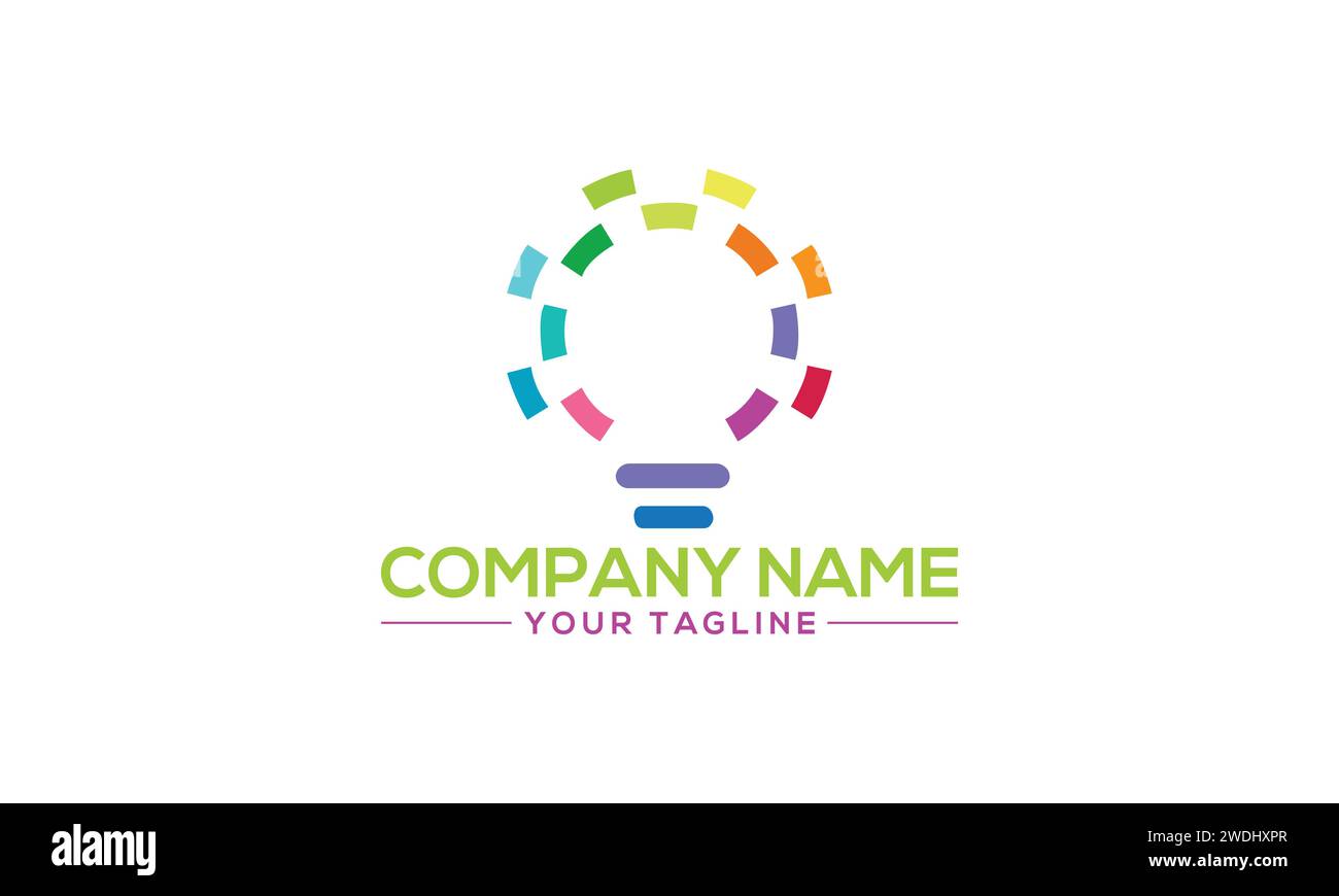 Energy Light Logo Design. Creative and Professional Solar energy bulb ...