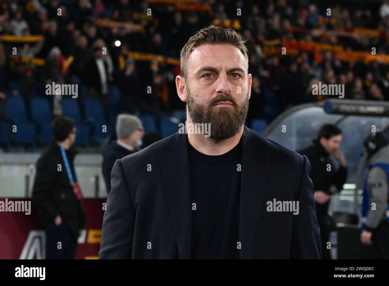 Daniele De Rossi Coach (Roma) during the Italian "Serie A" match ...