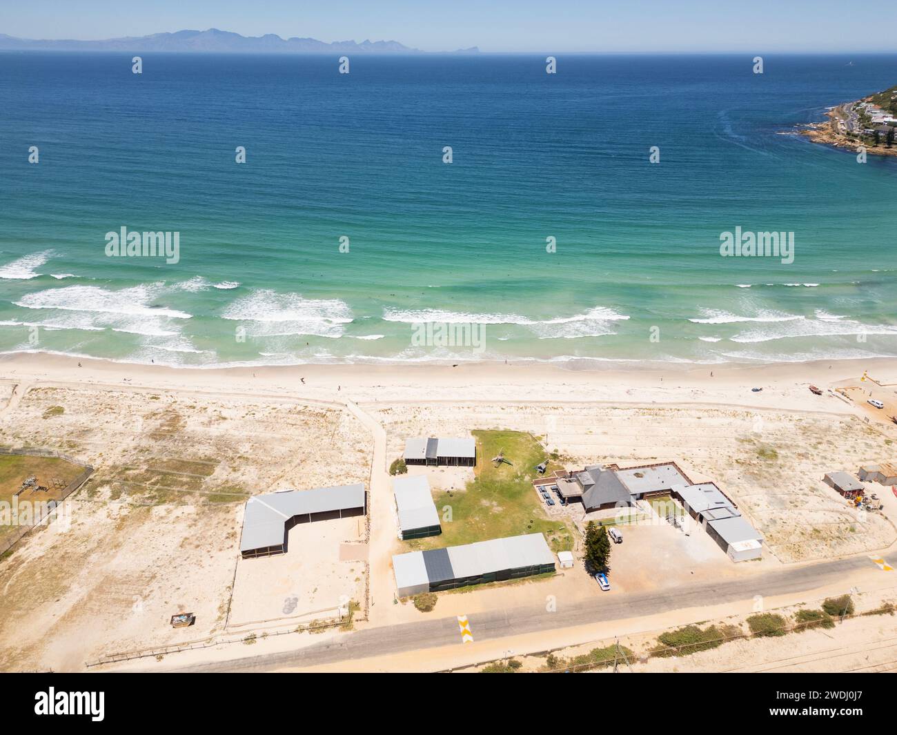 Fish Hoek Beach Sports Club, FHBSC, Fish Hoek, South Africa Stock Photo ...