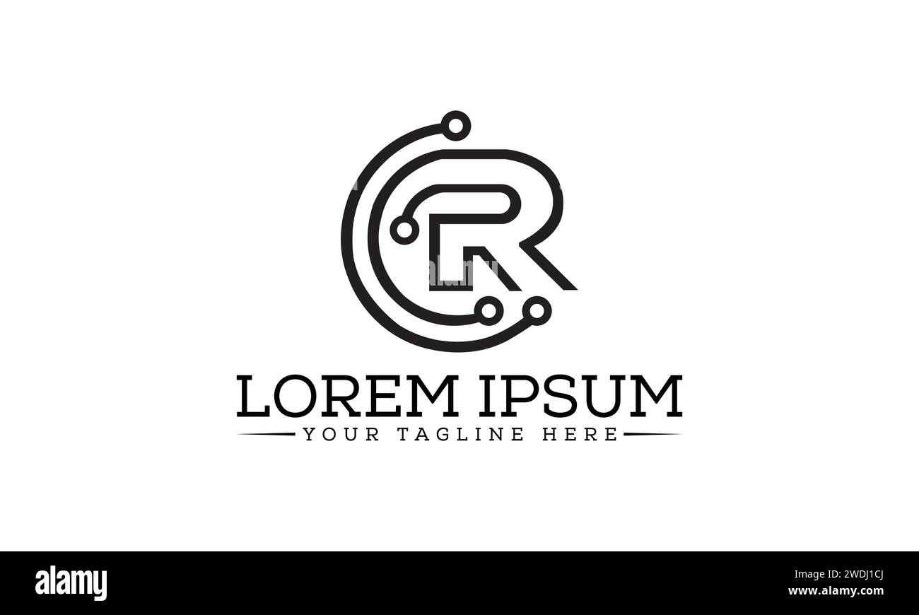 R Logo Design. Creative and Professional R Letter Logo Design Stock ...