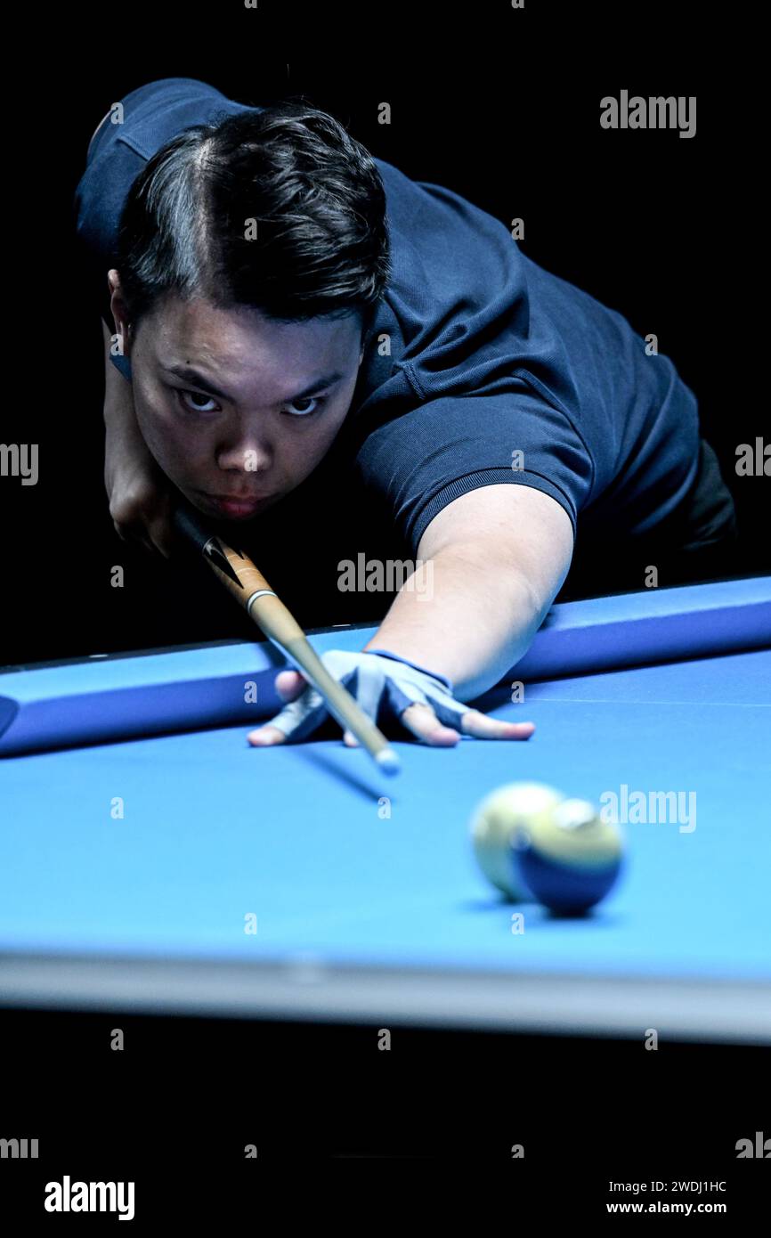 Jakarta, Indonesia. 21st Jan, 2024. Yip Kin Ling of China's Hong Kong ...