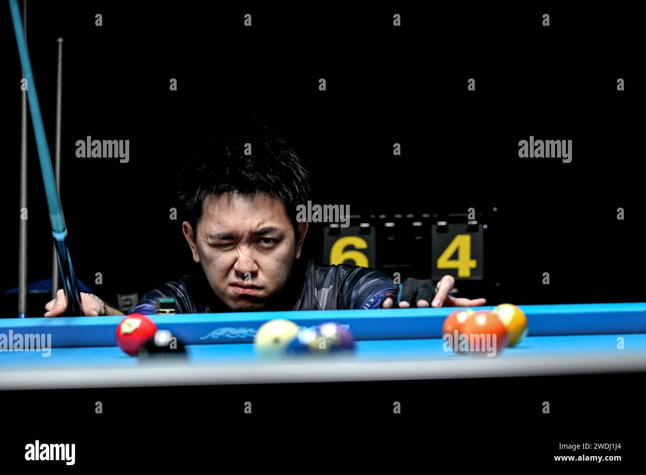 Jakarta, Indonesia. 21st Jan, 2024. Wu Kun Ling of Chinese Taipei ...