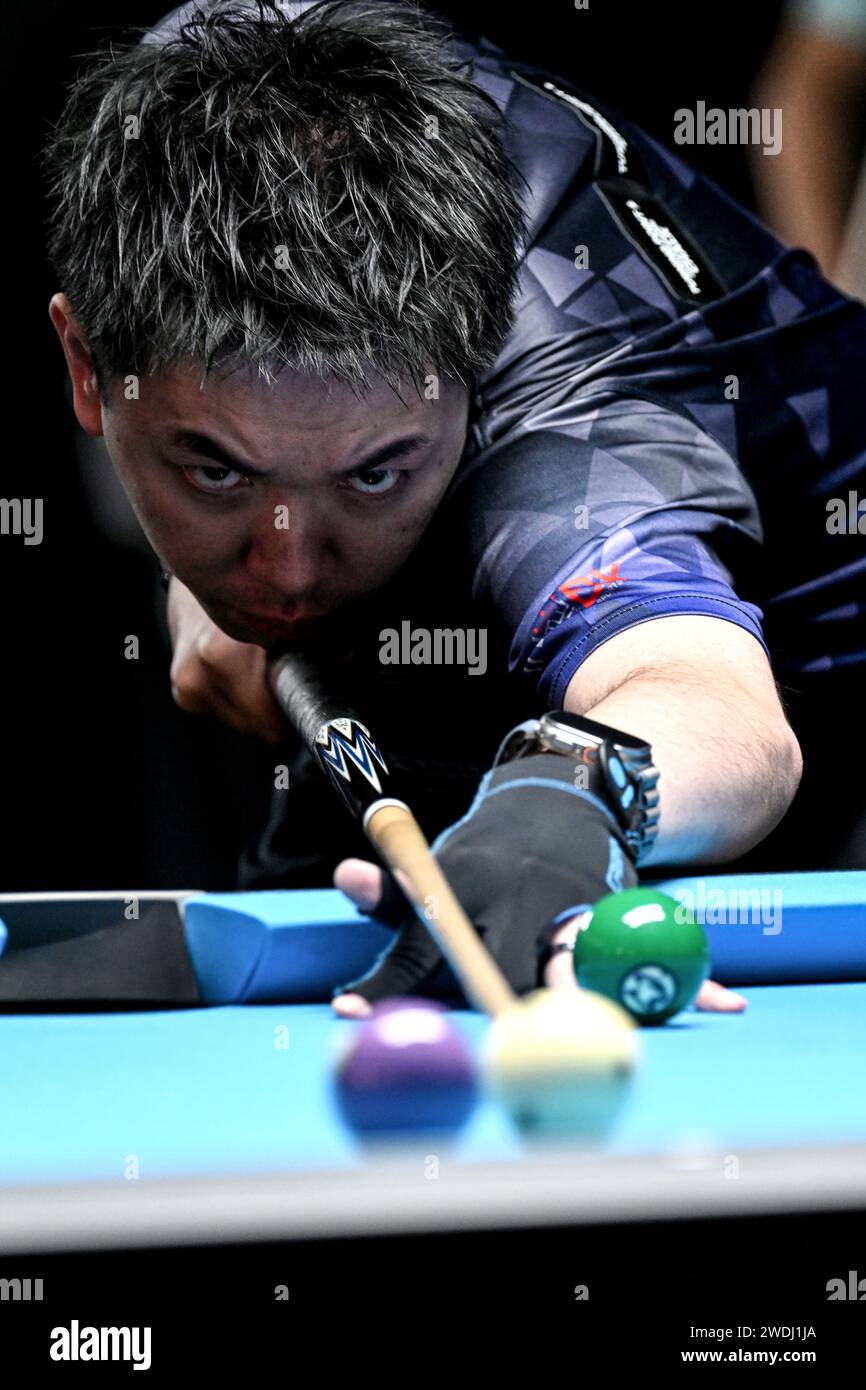 Jakarta, Indonesia. 21st Jan, 2024. Wu Kun Ling of Chinese Taipei ...