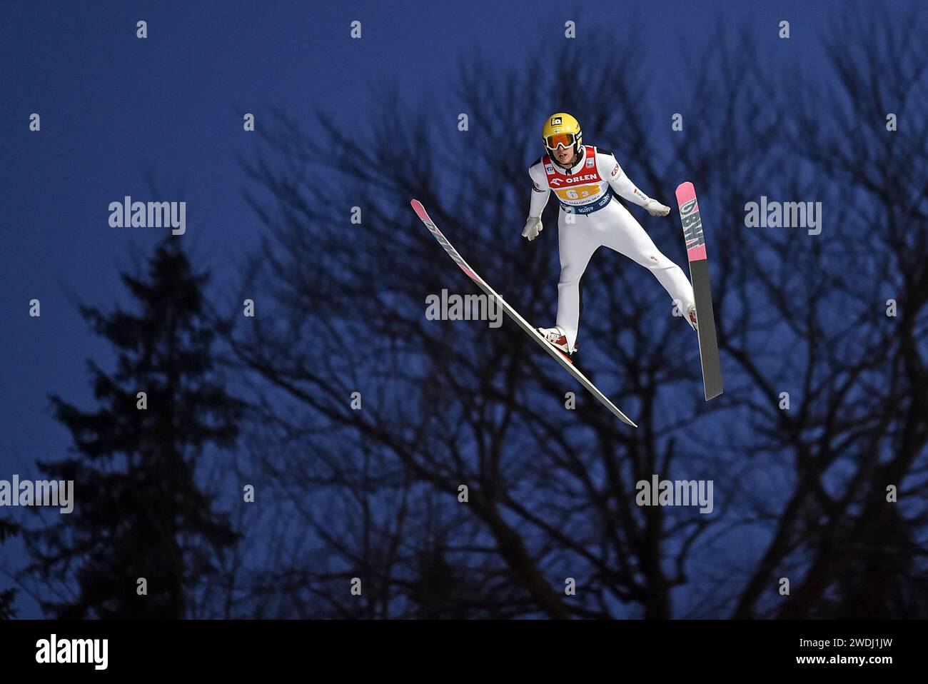 Zakopane, Poland. 20th Jan, 2024. Niko Kytosaho during the FIS Ski ...