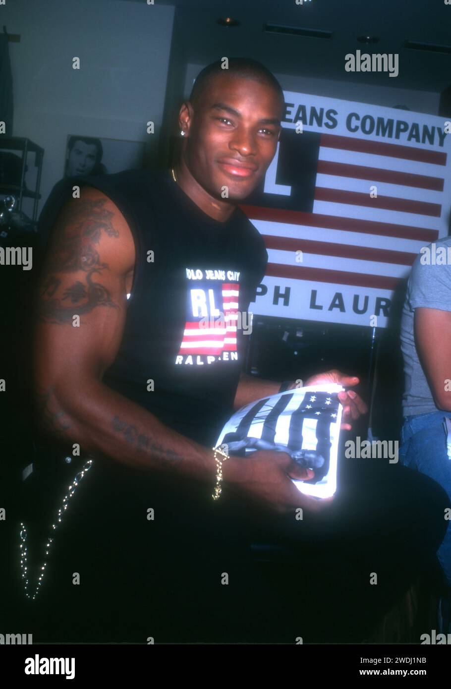 Los Angeles, California, USA 7th December 1996 Model Tyson Beckford ...