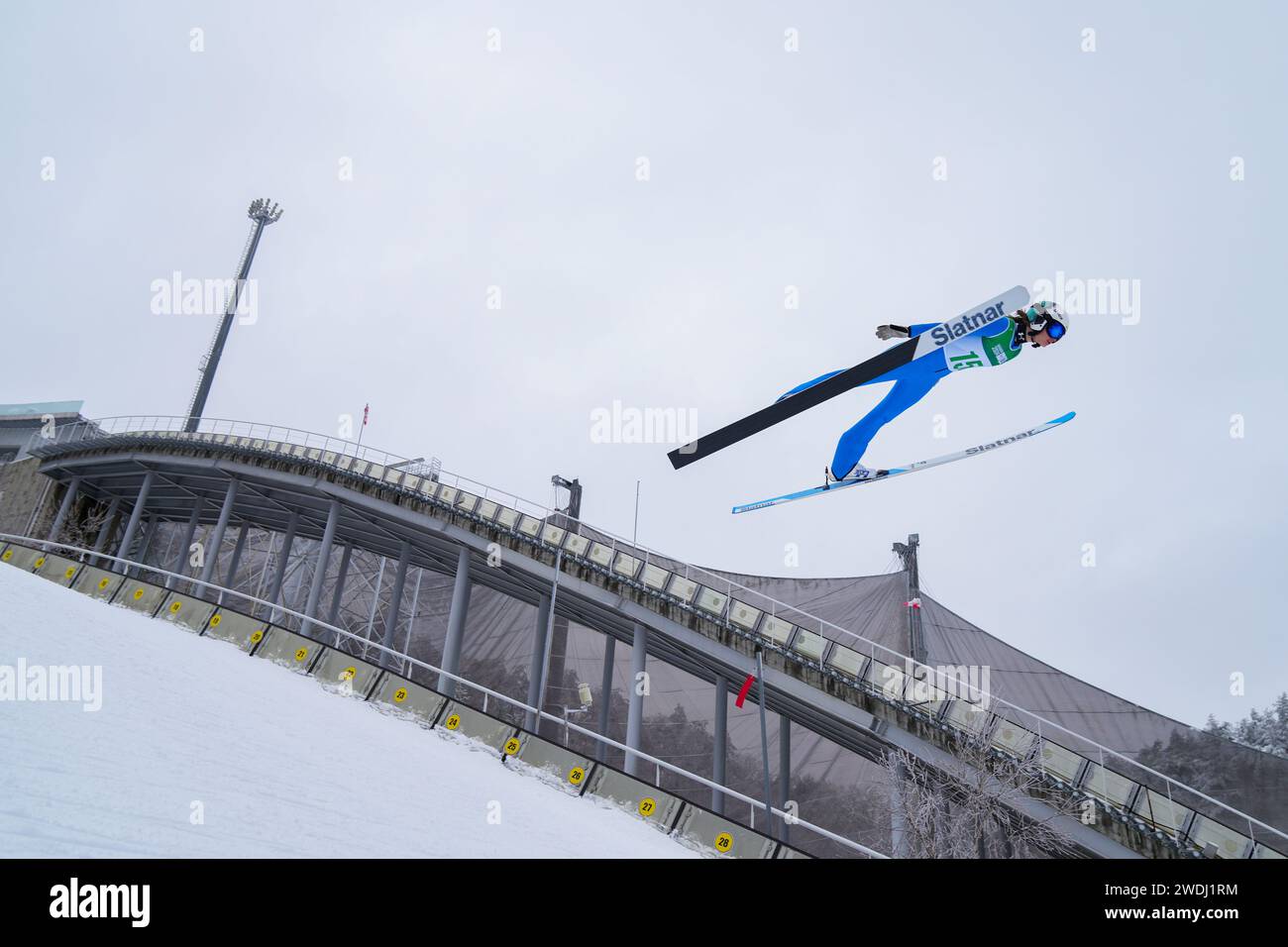 Pyeongchang, South Korea. 21st Jan, 2024. Ajda Kosnjek of Slovenia ...