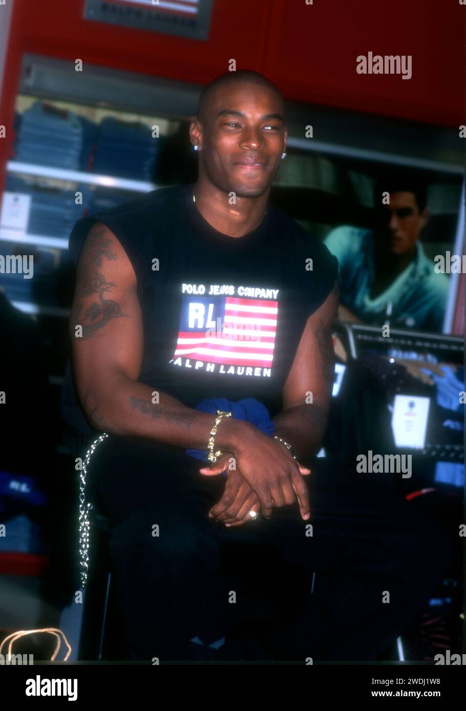 Los Angeles, California, USA 7th December 1996 Model Tyson Beckford ...