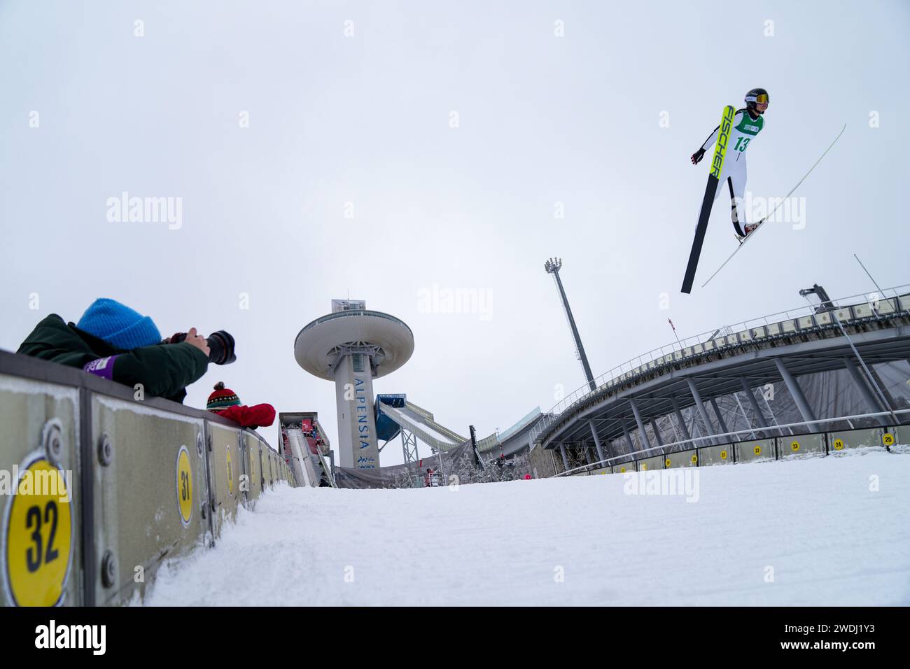 Pyeongchang, South Korea. 21st Jan, 2024. Sara Pokorny of Austria ...
