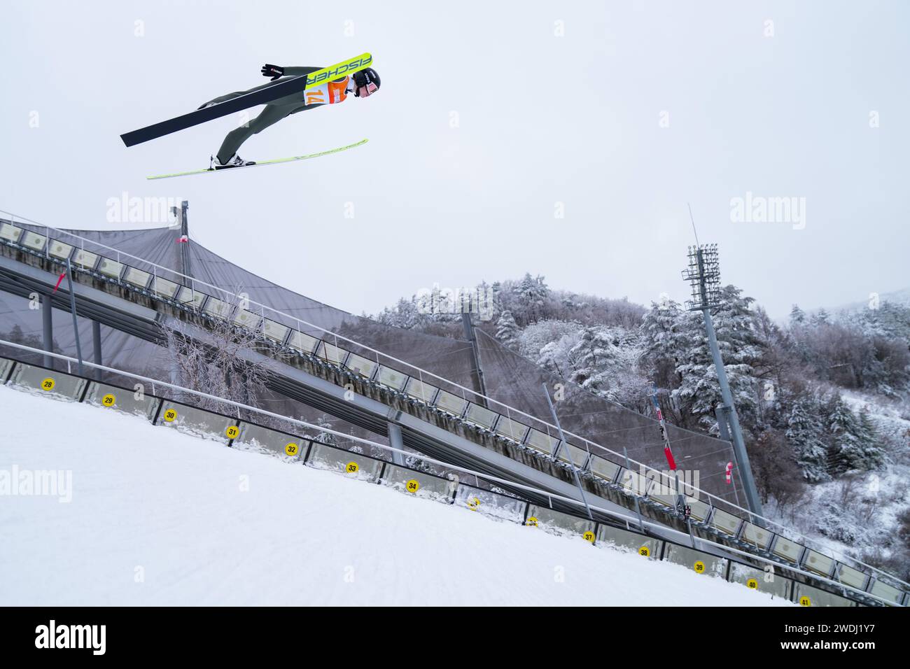 Pyeongchang, South Korea. 21st Jan, 2024. Midtskogen Is of Norway ...