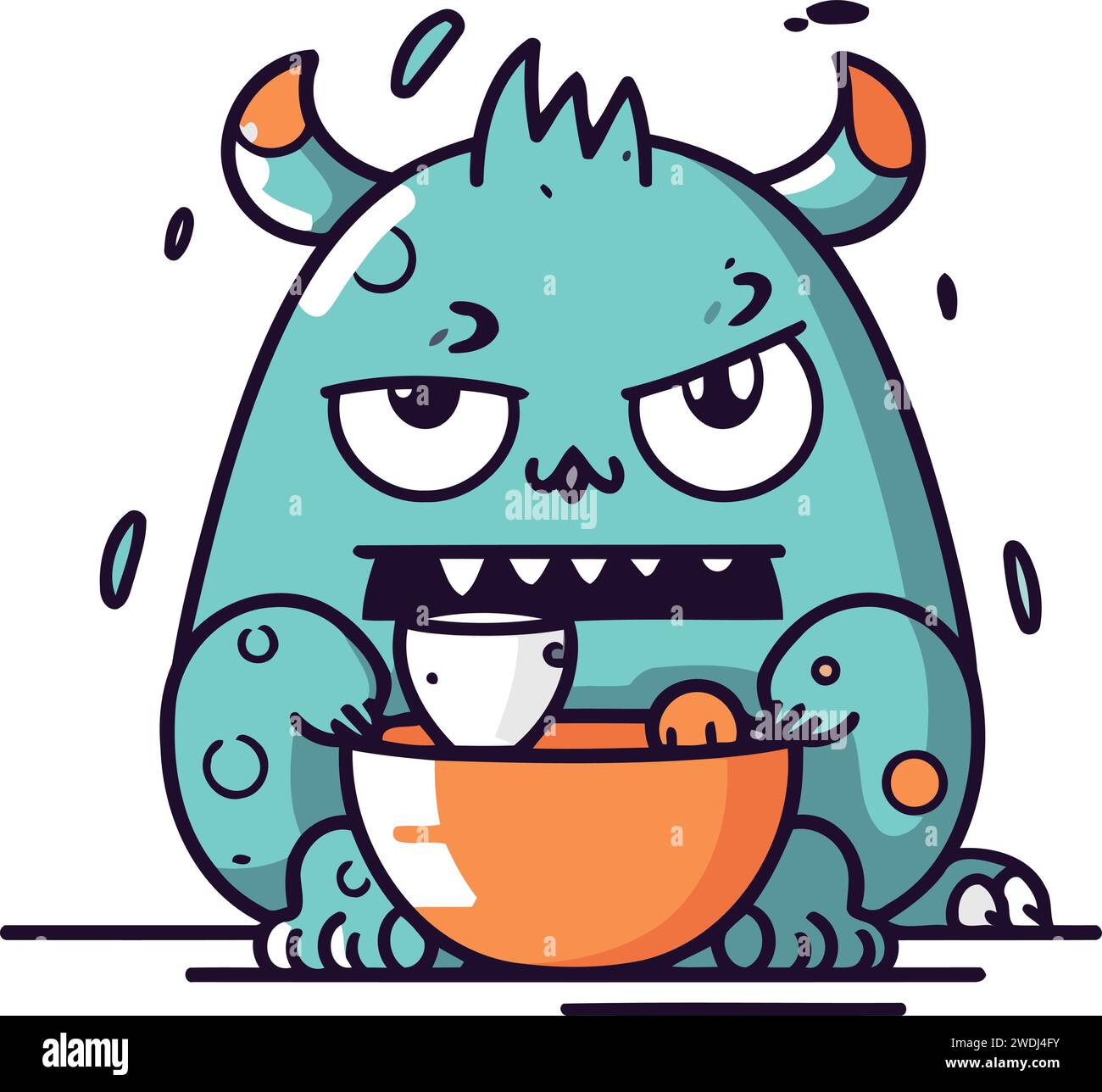 Monster drink Stock Vector Images - Alamy