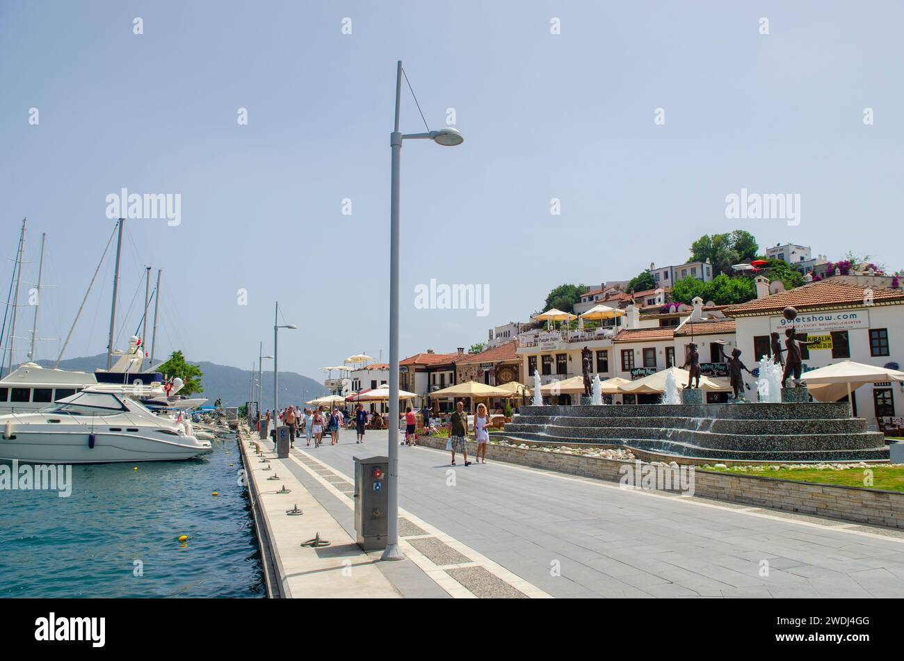 Marmaris turkey seaside Stock Photo - Alamy
