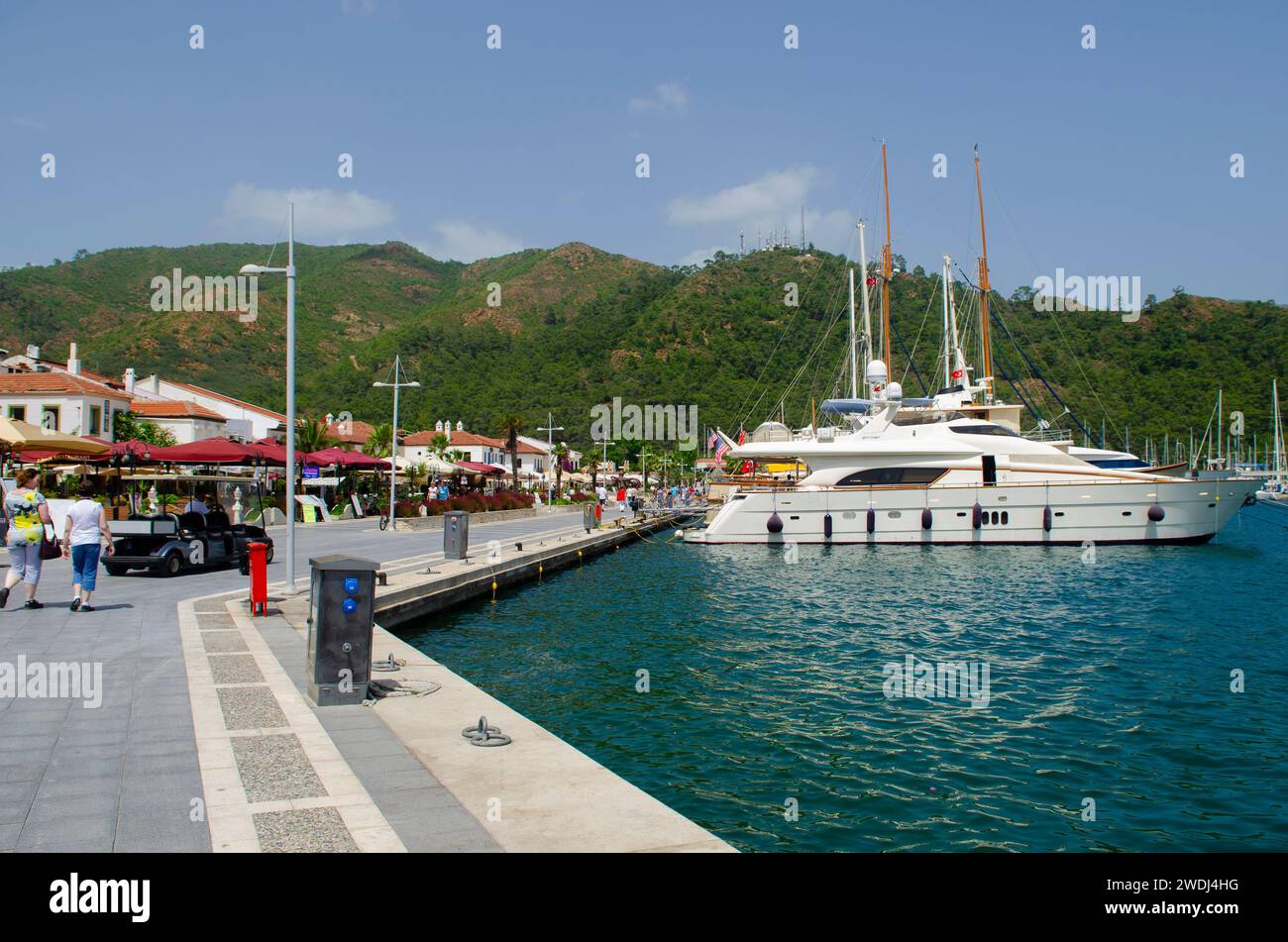Marmaris turkey seaside Stock Photo - Alamy