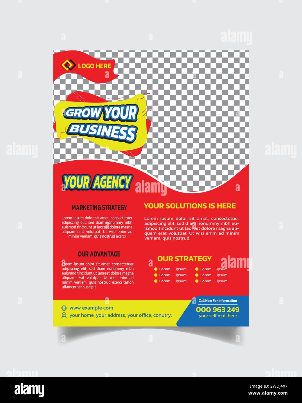 Unique Design Business Flyer and Modern Agency Leaflet Creative ...