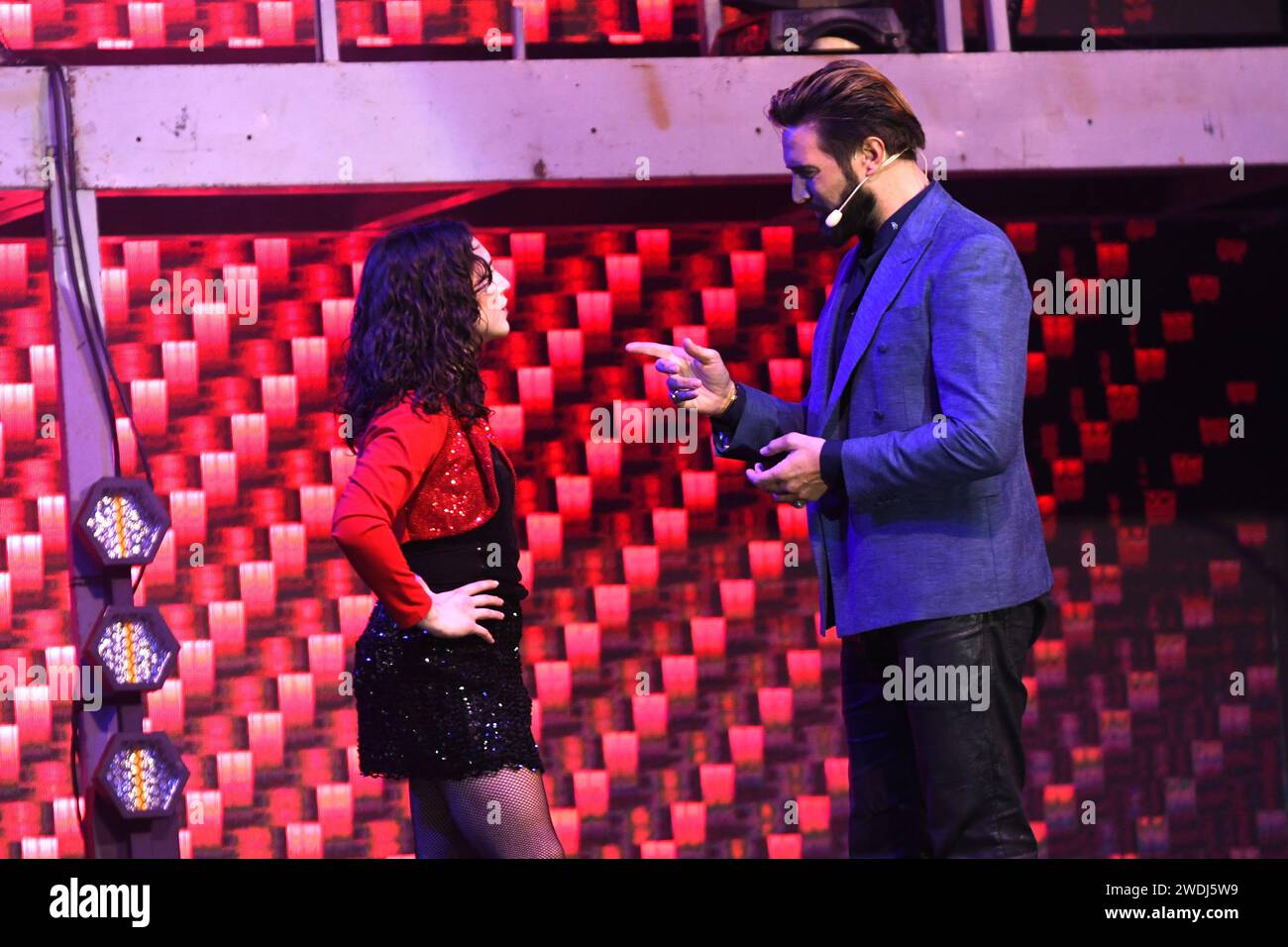 Naples, Italy. 21st Jan, 2024. "Palapartenope" Naples 20-01.2024 ...