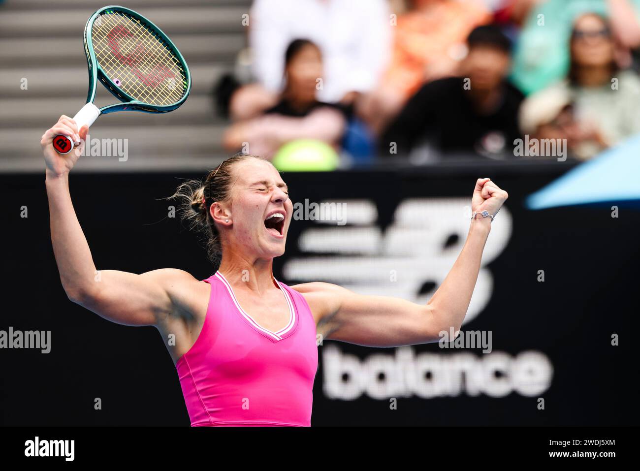 Melbourne, Australia. 21st Jan, 2024. Tennis: Grand Slam - Australian ...