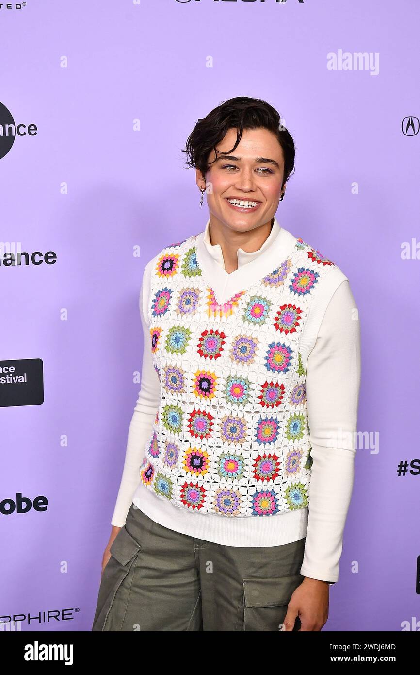 Park City Usa 20th Jan 2024 Katy O Brian Attends Love Lies
