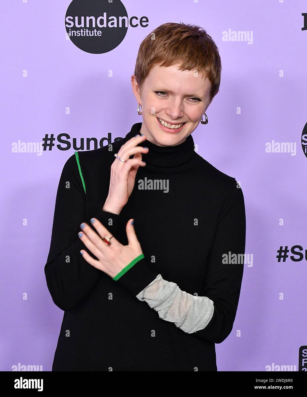 Park City Usa 20th Jan 2024 Rose Glass Attends Love Lies Bleeding Premiere During The 2024