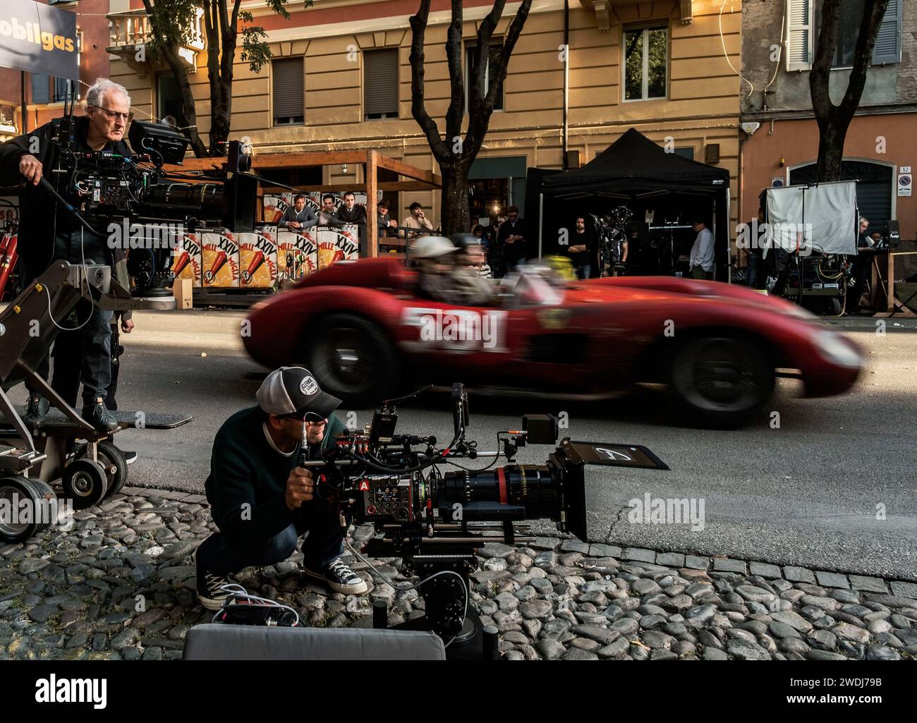 FERRARI (2023), directed by MICHAEL MANN. Credit: Forward Pass / Album Stock Photo - Alamy